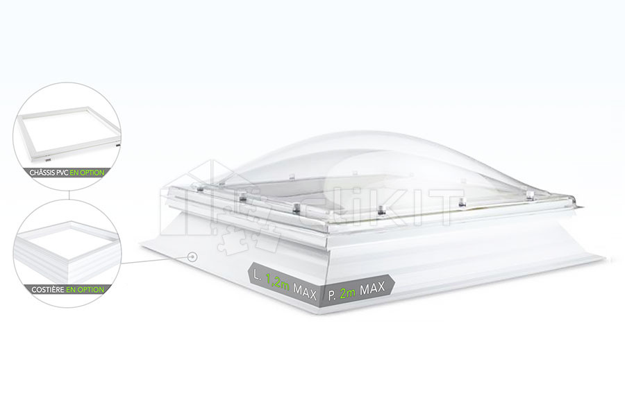 Dôme de Toiture DOMELITE en Kit | CliKIT