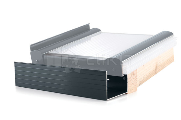 Pack Chêneau Gouttière G120A PERGOLUX Aluminium | CliKIT