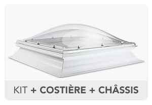 Dôme de Toiture DOMELITE en Kit | CliKIT